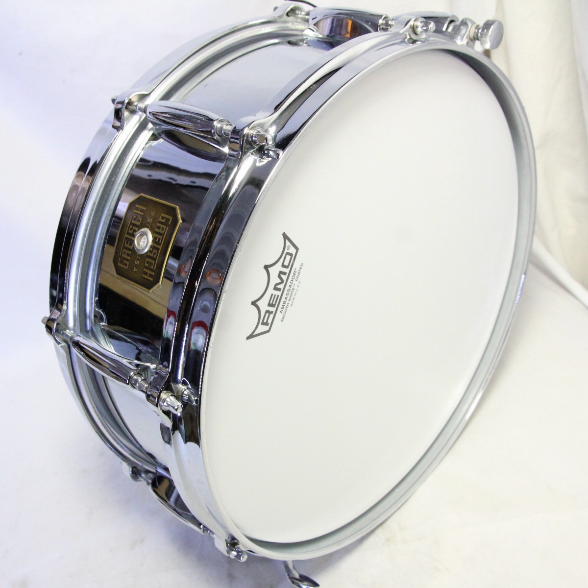 中古】GRETSCH / 80s G-4160 Chrome Over Brass 14x5 グレッチ 中古】GRETSCH / 80s G-4160 Chrome Over Brass 14x5 グレッチ